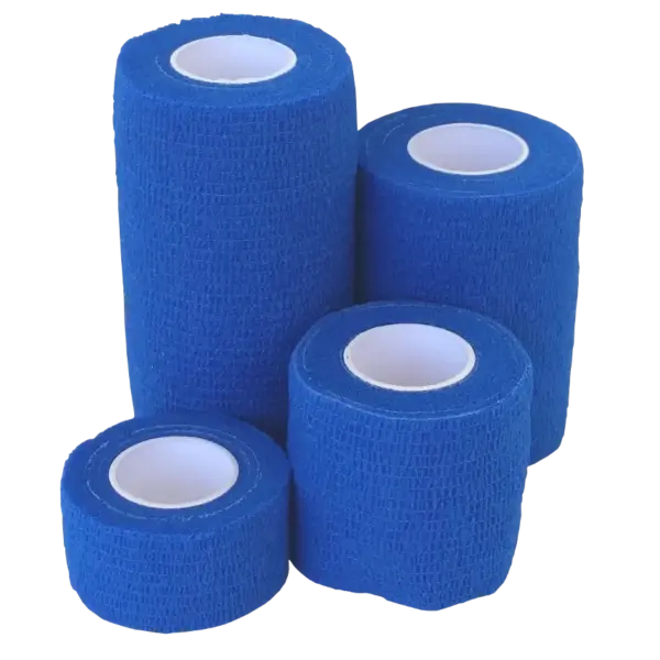 BLUE COHESIVE BANDAGE - Safety Online