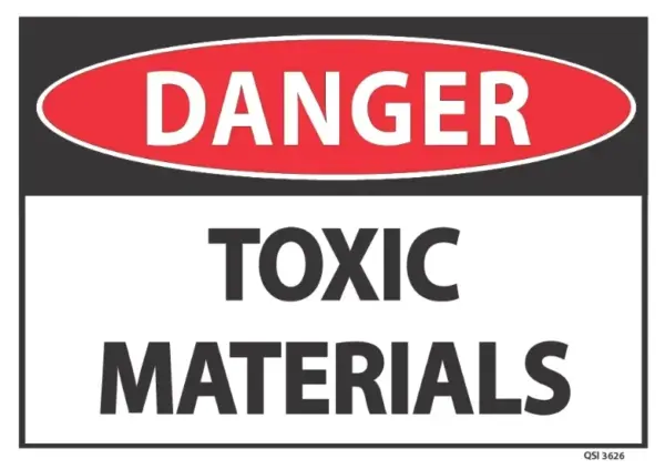 Danger Toxic Materials - Safety Online