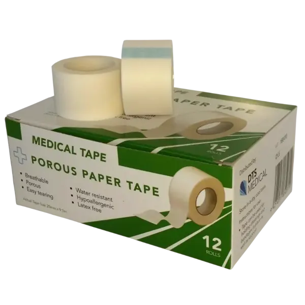 Microporous Paper Tape 1.25cm and 2.5cm - Safety Online