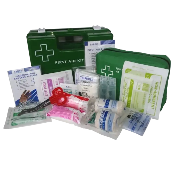 Workplace 1-5 Person First Aid Kit, Soft Pack, Wall Mount and Refill ...