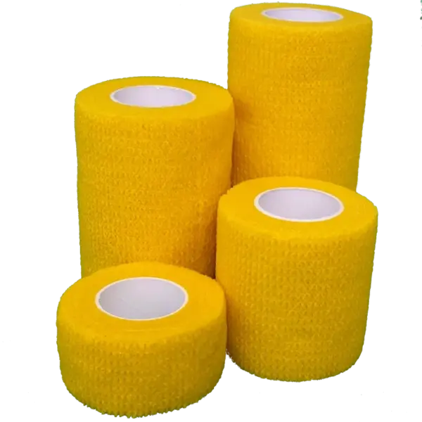 YELLOW COHESIVE BANDAGE - Safety Online
